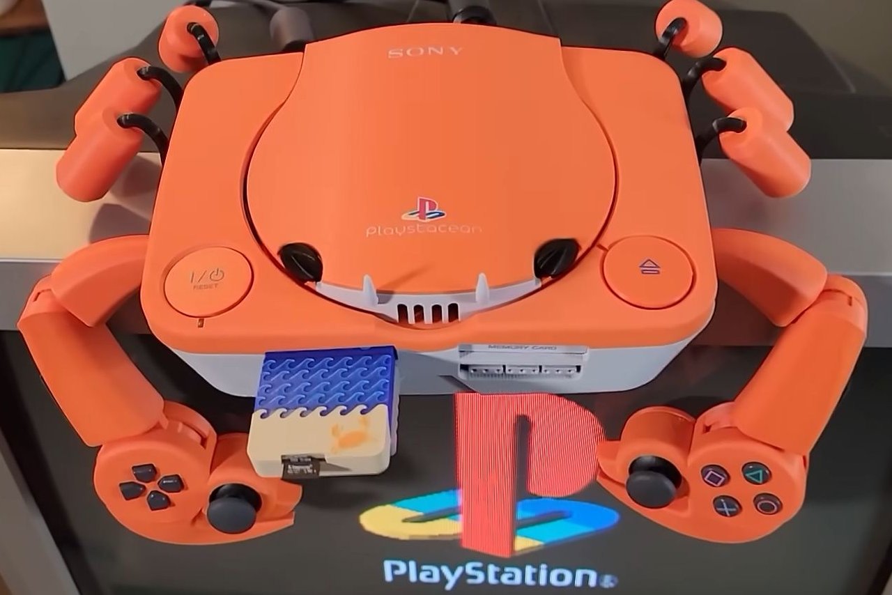 Console Modder Transforms a PlayStation 1 Into a ‘PlayStacean’ - Gaming ...