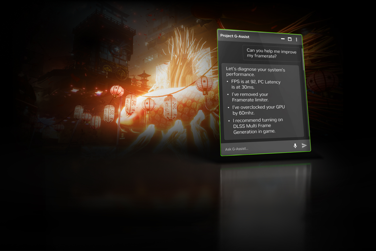 Nvidia Launches an AI-powered Assistant for GeForce RTX PCs