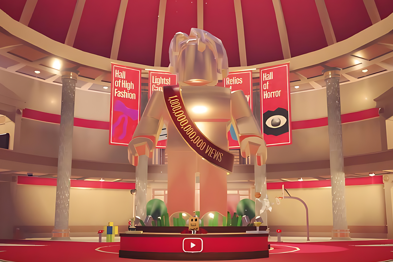 YouTube’s Roblox Museum Officially Opens Its Doors