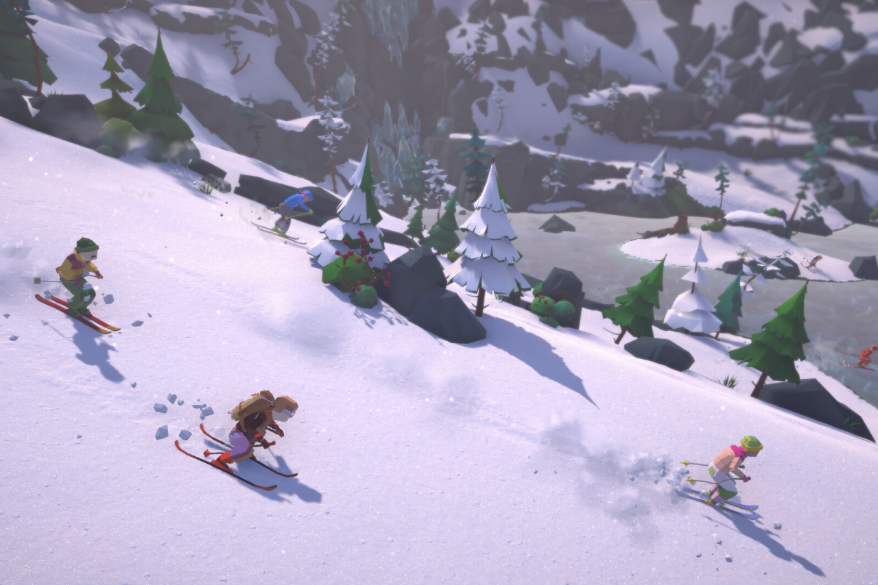 Skiing racing game Lonely Mountains: Snow Riders is coming to ...